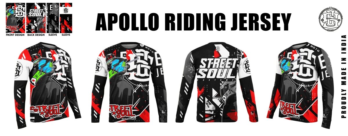 Apollo riding jersey – Street Soul Clothing